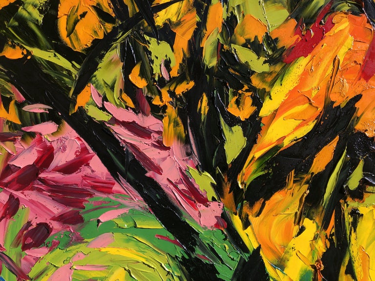 Bill Stone - NICKI'S FALL, Painting, Oil on Canvas For Sale at 1stDibs