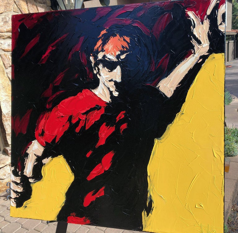 Bill Stone - SLAP IN THE FACE, Painting, Oil on Canvas For Sale at 1stDibs