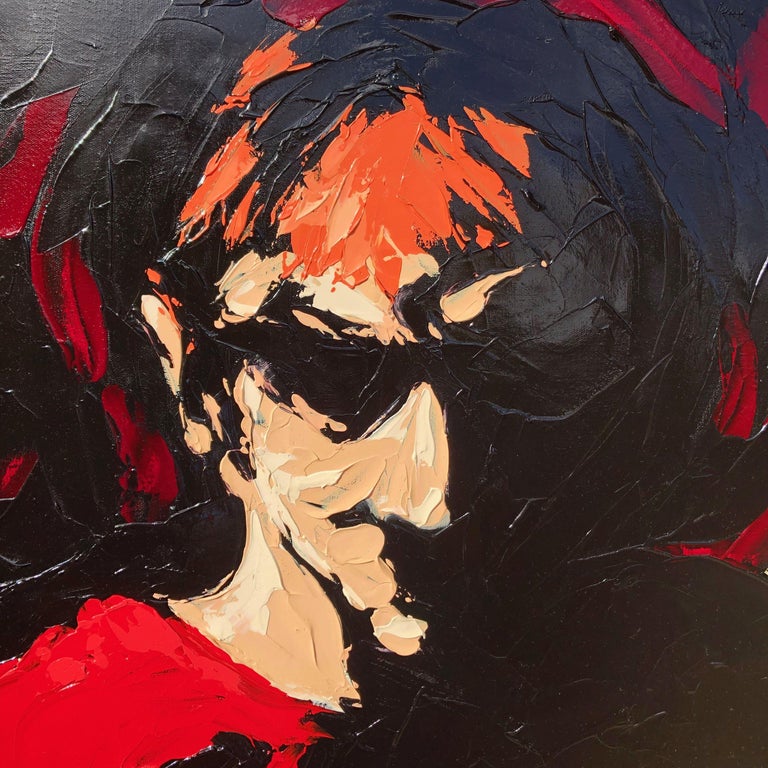 Bill Stone - SLAP IN THE FACE, Painting, Oil on Canvas For Sale at 1stDibs