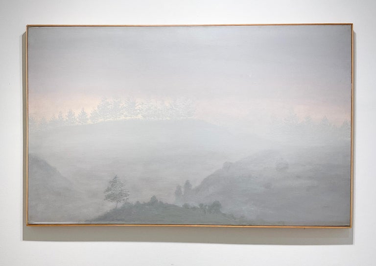 Bill Sullivan - Medellin Dawn, Colombia (Modern Landscape Oil Painting ...