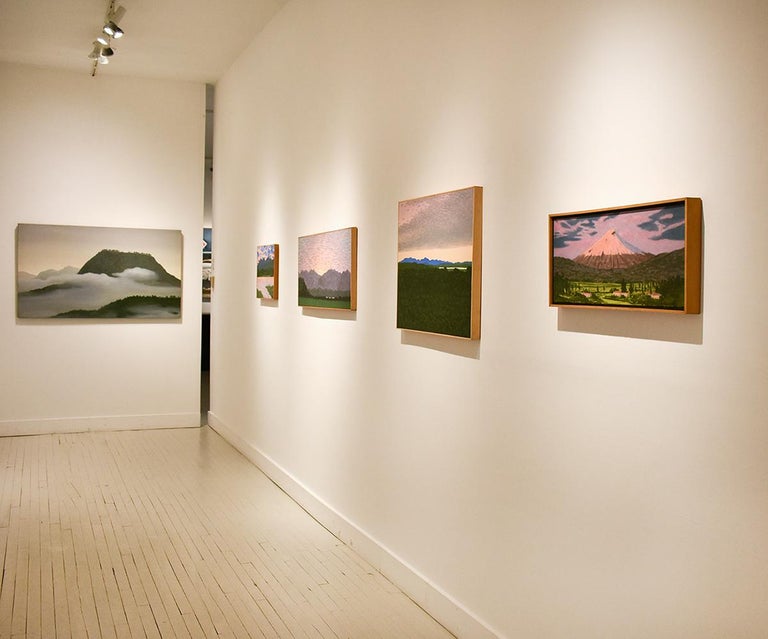 Bill Sullivan - Monserrate (Contemporary Landscape Painting of a ...