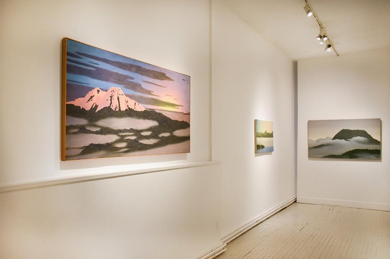 Bill Sullivan - Monserrate (Contemporary Landscape Painting of a ...