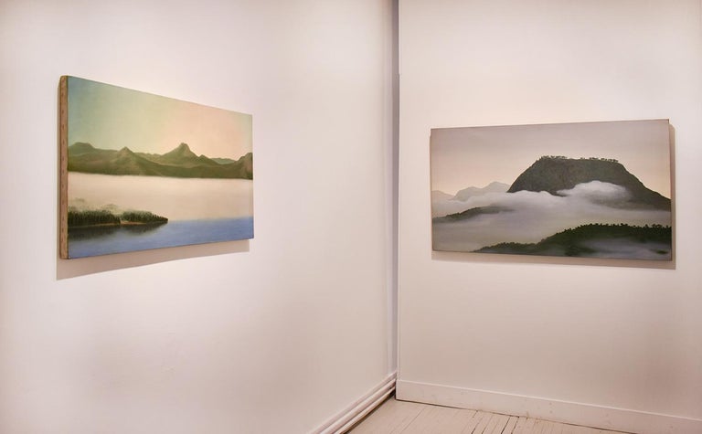 Bill Sullivan - Monserrate (Contemporary Landscape Painting of a ...