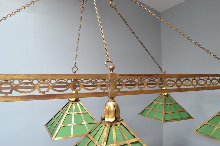 Billiard Snooker Pool Table Light Fitting Ornate Detailing For Sale at ...