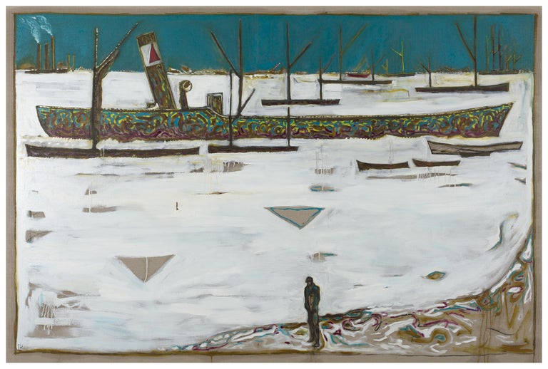 Billy Childish - Frozen Estuary - Off Chatham, 1895 (Version Y) For ...