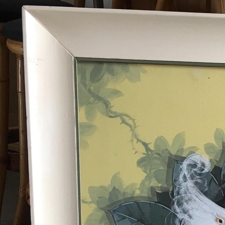 Billy Seay Airbrush Parrot Hawaiian Art for Turner For Sale at 1stDibs