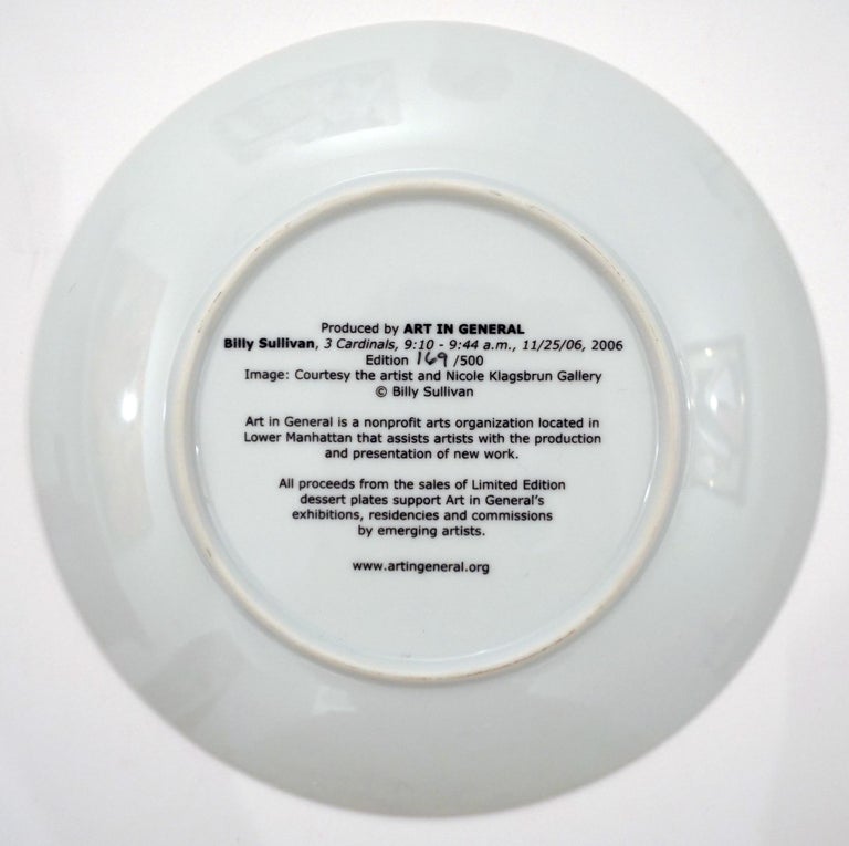 Billy Sullivan (b.1946) - Set of 4 Cardinals Plates For Sale at 1stDibs