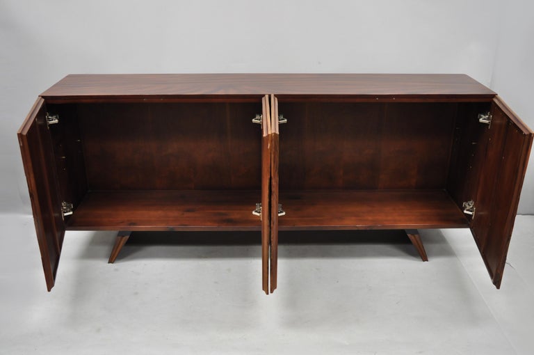 Bina Collection Morgan Console Credenza Cabinet Danish Modern Style Sideboard For Sale at ...