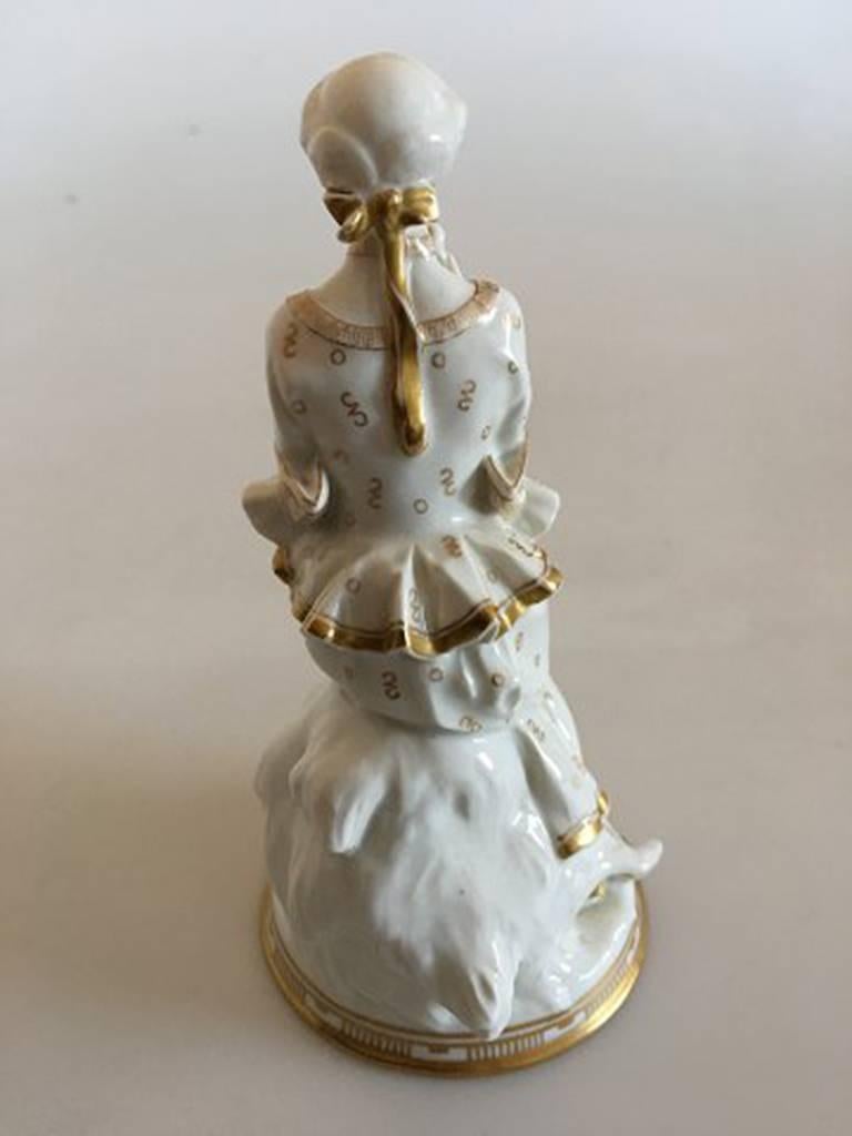 Bing and Grondahl Figurine with Dog by Hans Tegner and Jens Jacob ...