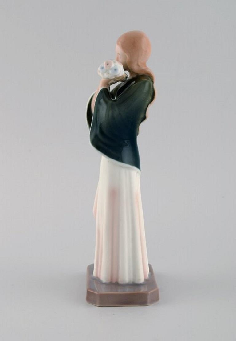 Bing and Grøndahl Porcelain Figure, "Ophelia", Model Number 2409 For ...