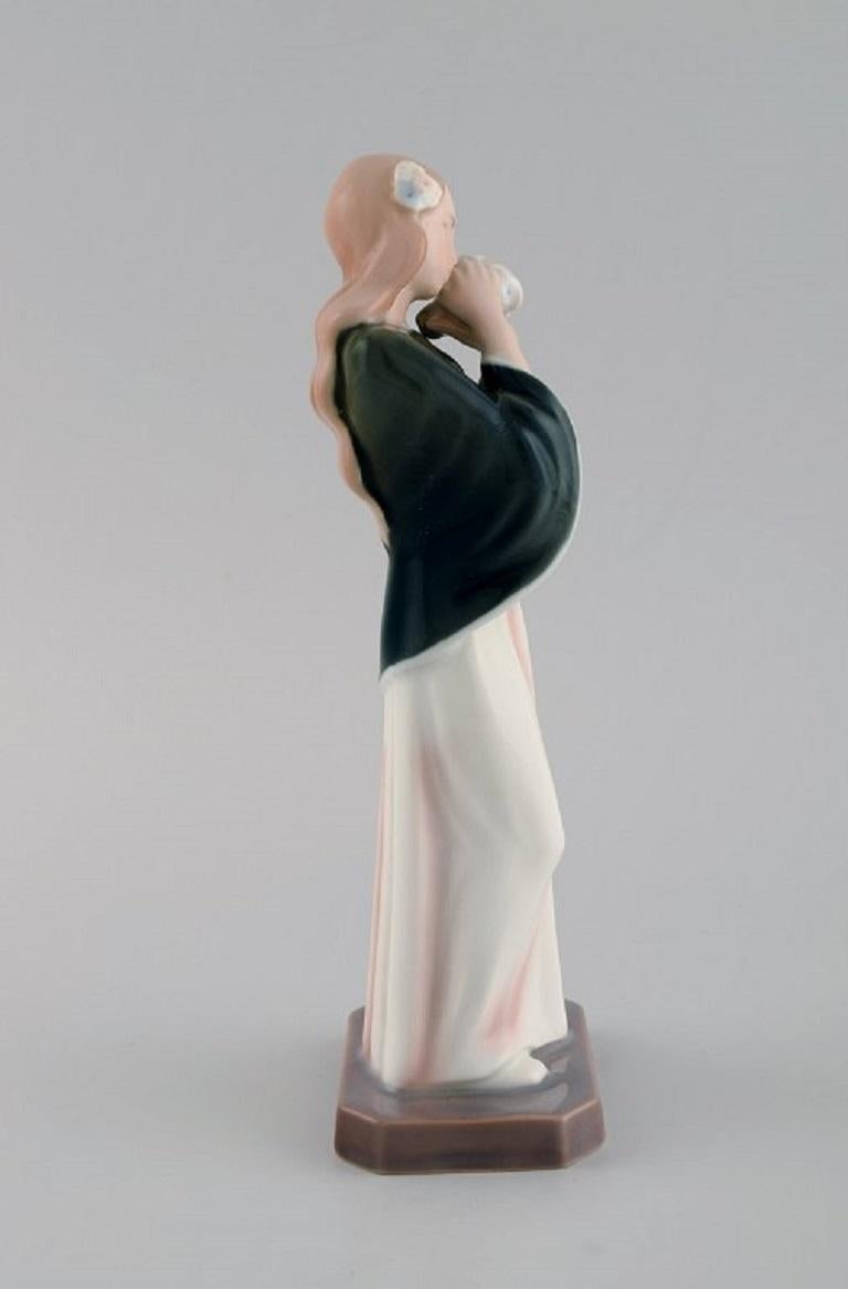 Bing and Grøndahl Porcelain Figure, "Ophelia", Model Number 2409 For ...