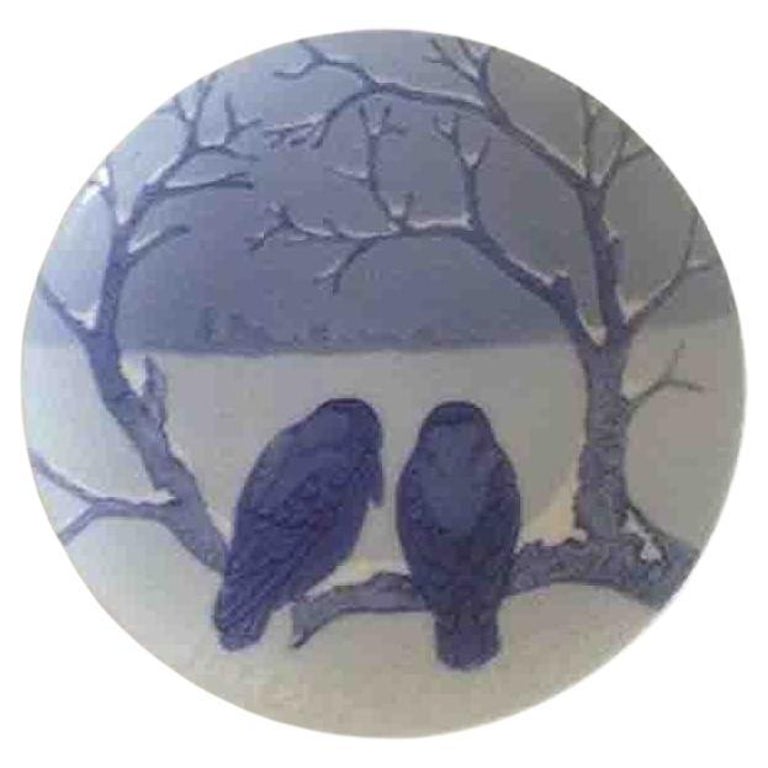 Bing and Grondahl Christmas Plate from 1899 For Sale at 1stDibs