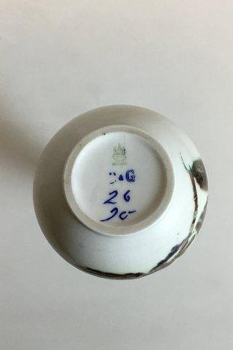 Bing and Grondahl Matt Unique Vase by Jo Hahn Locher No 26 For Sale at ...