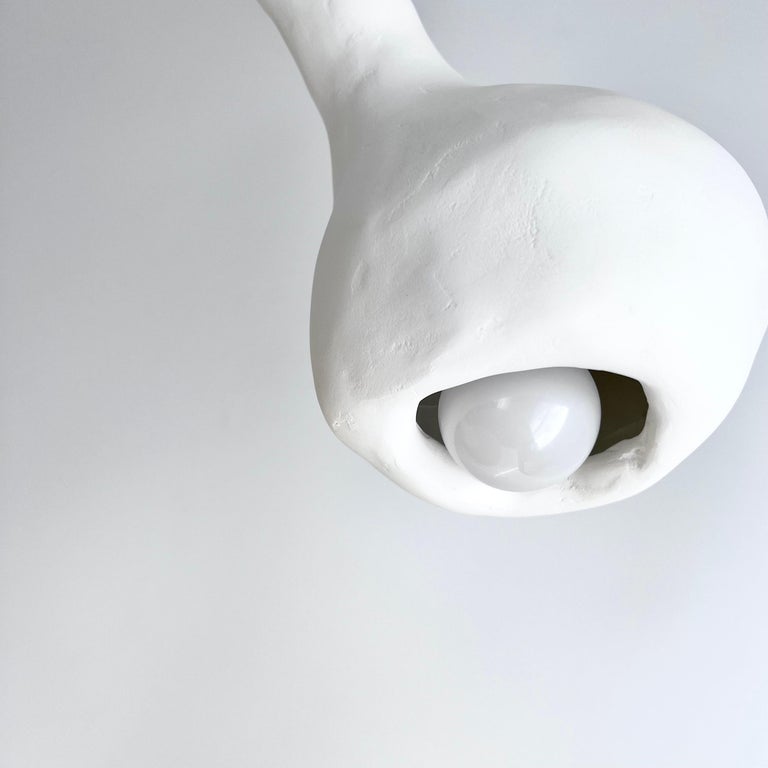 Biomorphic Line by Studio Chora, Table Lamp, White Limestone, In Stock ...