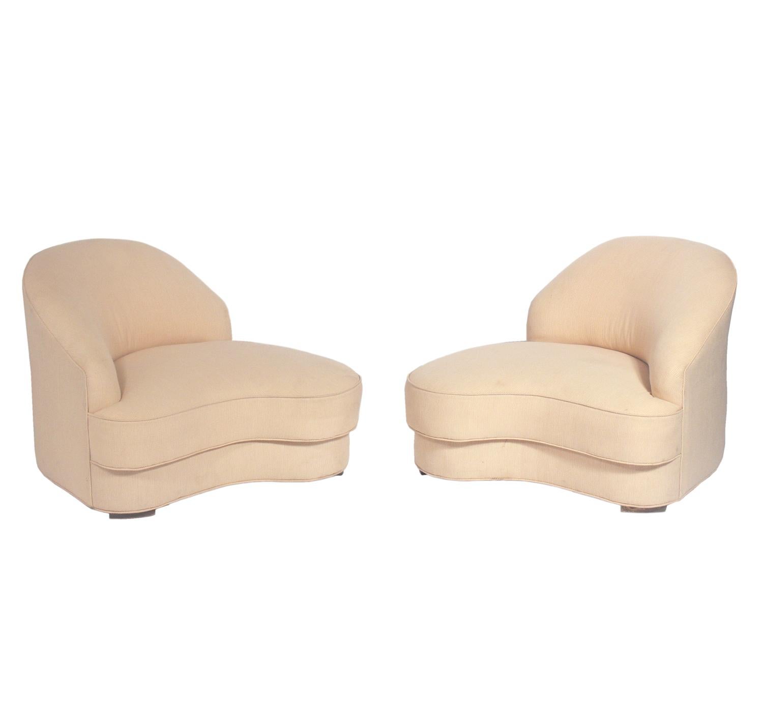 Biomorphic Lounge Chairs at 1stDibs