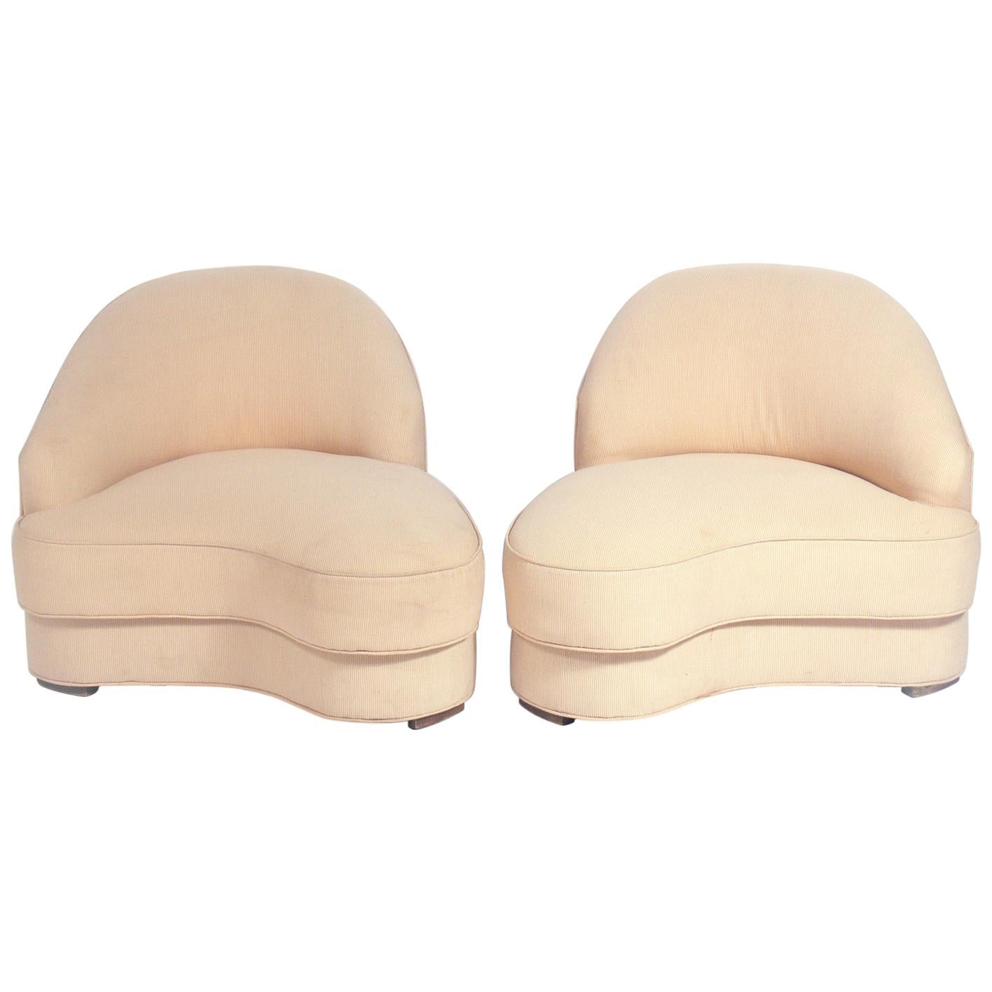 Biomorphic Lounge Chairs at 1stDibs