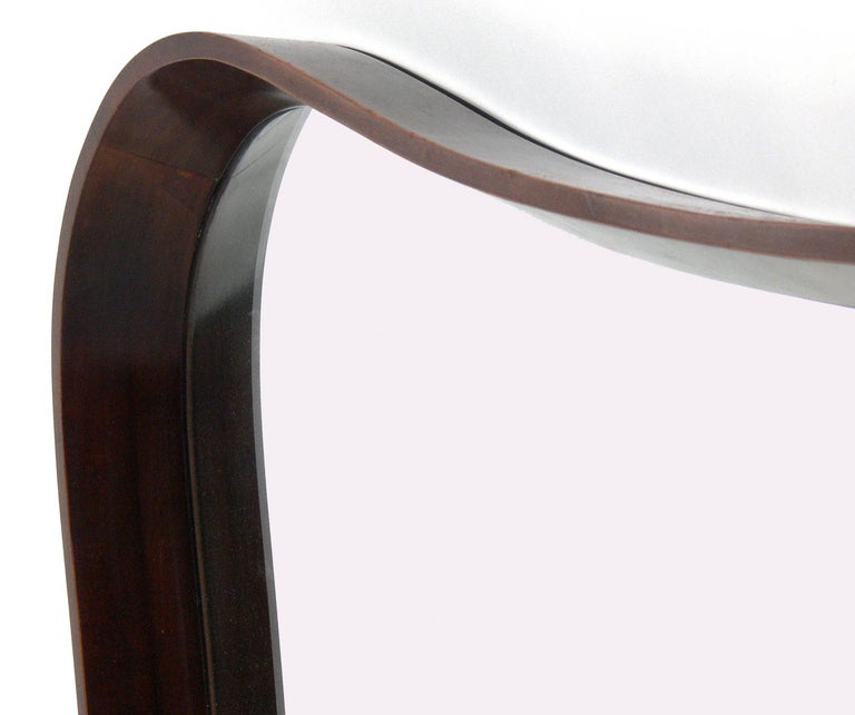 Biomorphic Mirror by Gilbert Rohde at 1stDibs