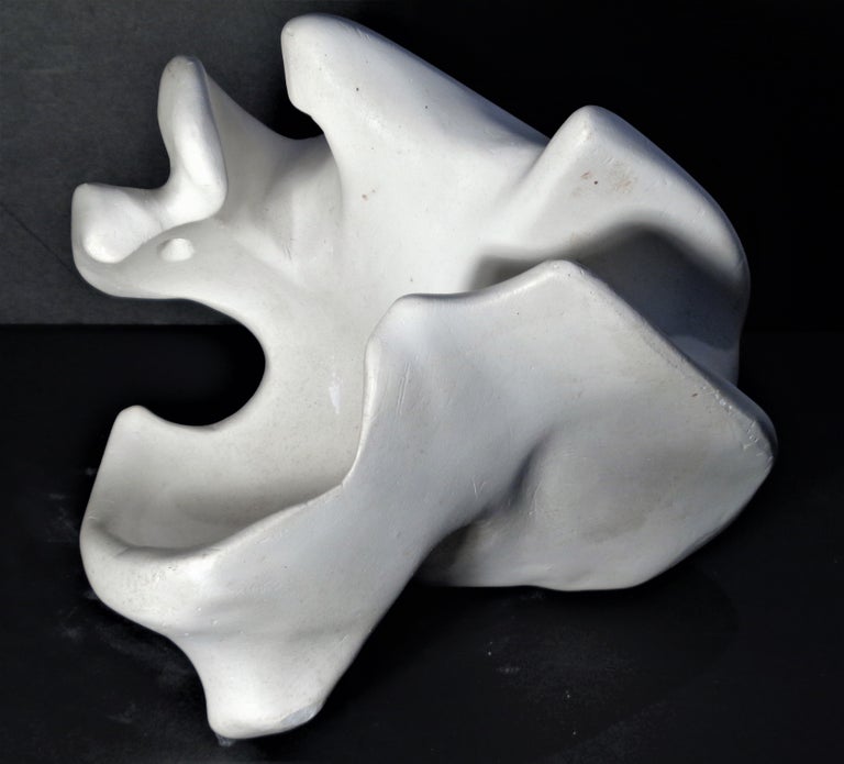 Biomorphic Plaster Sculpture style of Jean Arp For Sale at 1stDibs