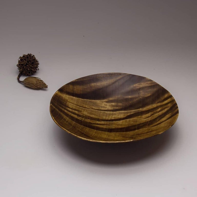 Birch Burl Plate by Vlad Droz For Sale at 1stDibs