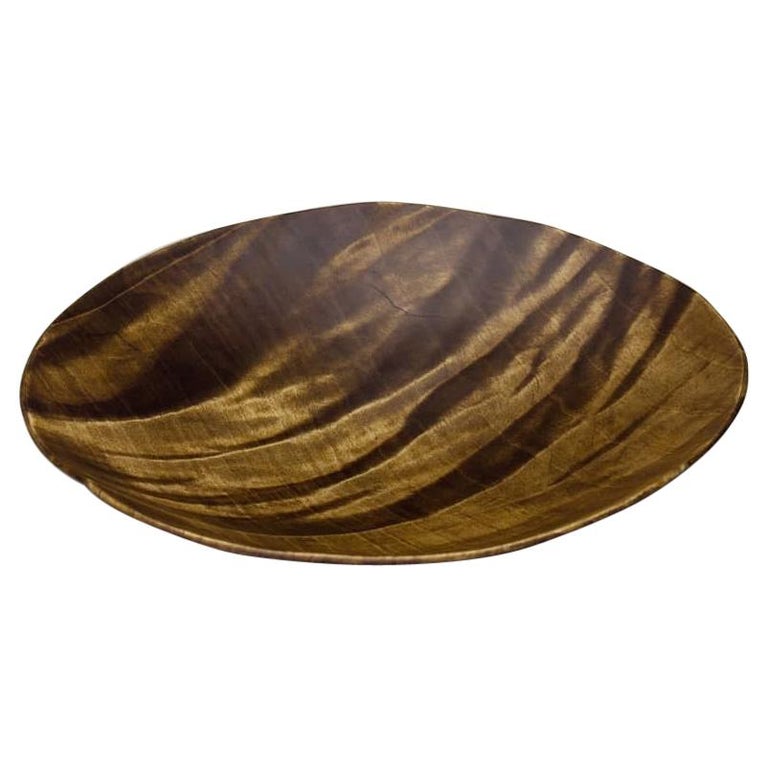 Birch Burl Plate by Vlad Droz For Sale at 1stDibs