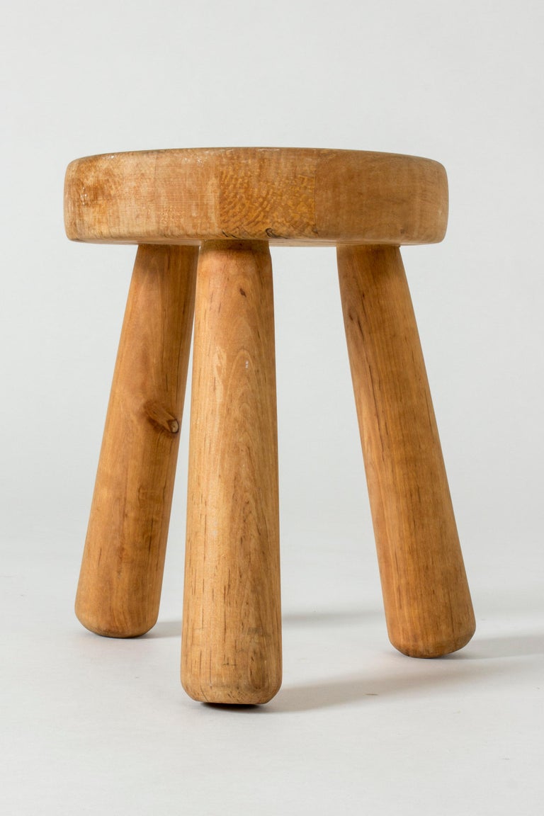 Birch Stool by Ingvar Hildingsson at 1stDibs