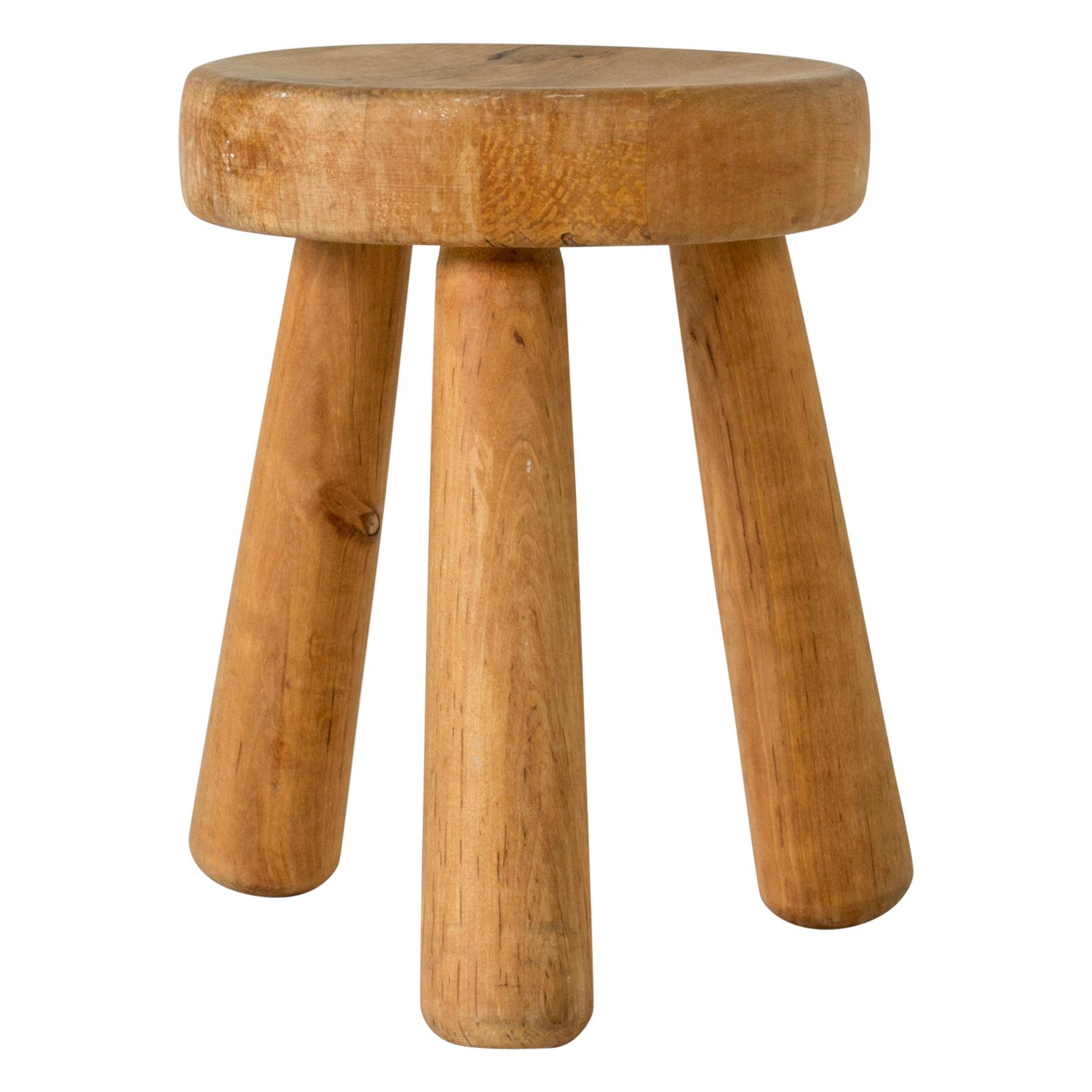 Birch Stool by Ingvar Hildingsson at 1stDibs
