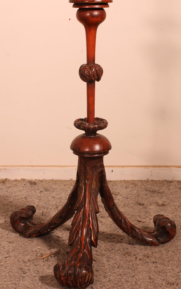 Bird Cage on Stand with Chinese Decor, 19 ° Century For Sale at 1stDibs
