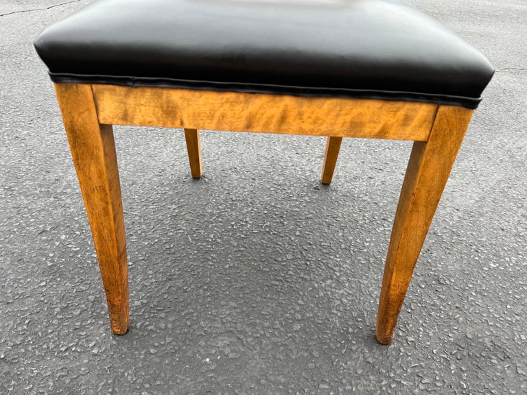 Birds Eye Maple Biedermeier Style Chair at 1stDibs