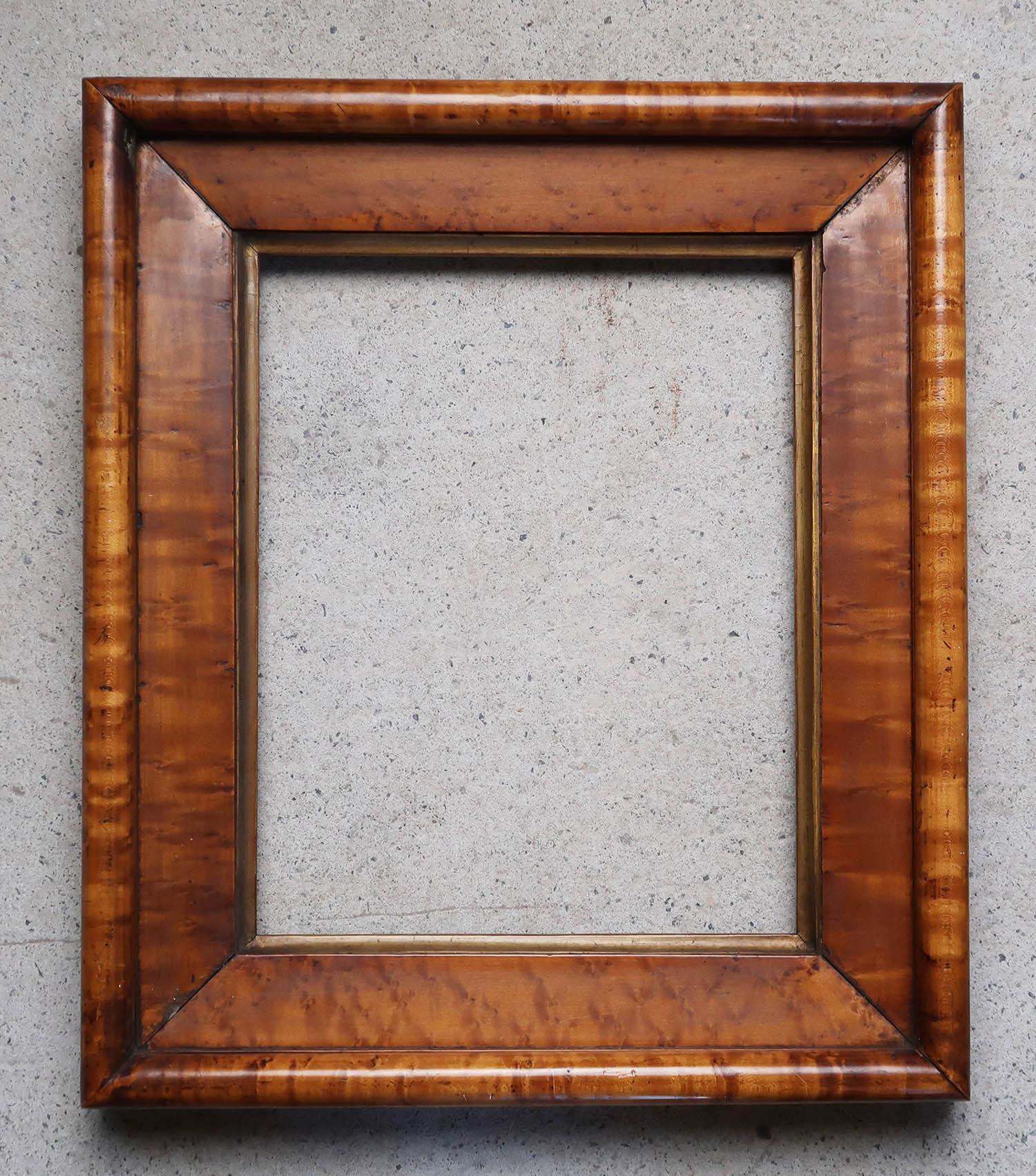 Birds Eye Maple Picture Frame. English, Early 19th Century For Sale at ...