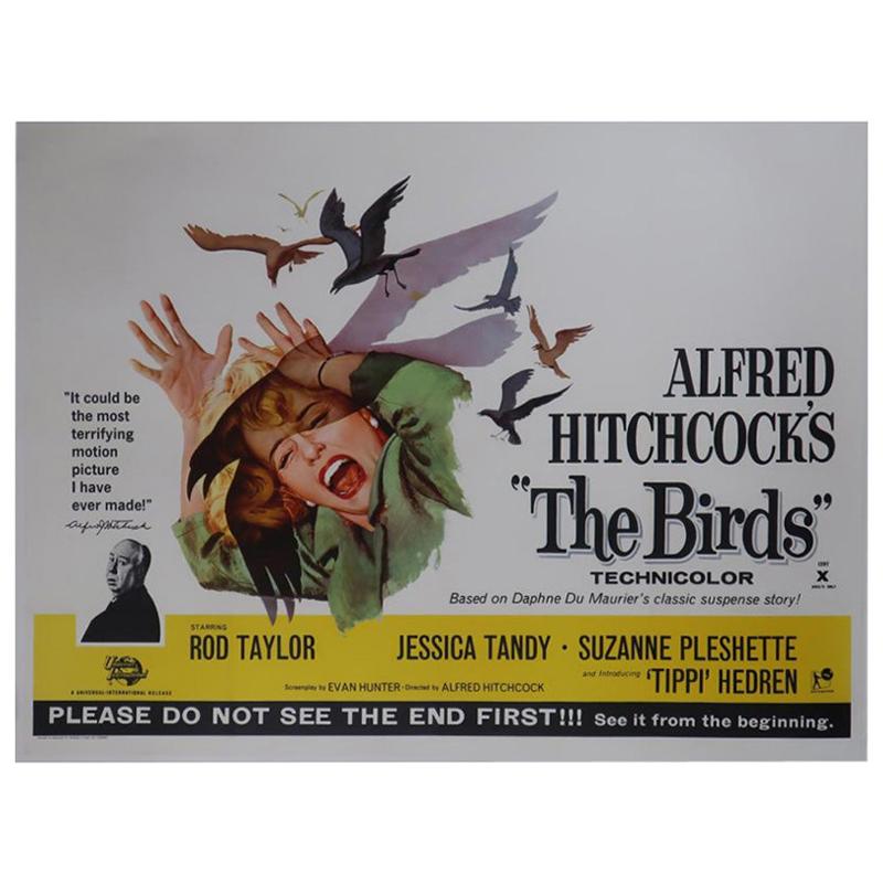 "The Birds, " 1963 Poster For Sale at 1stDibs | the birds 1963 poster