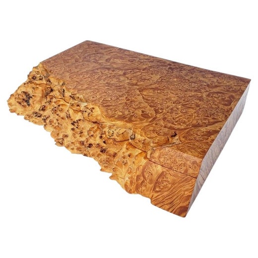 Burl Maple Box by Michael Elkan For Sale at 1stDibs