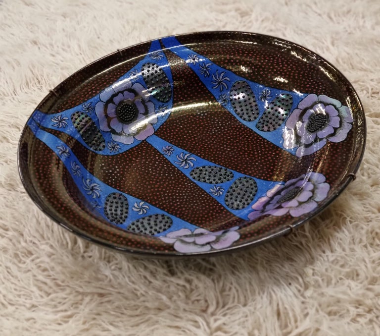 Birger Kaipiainen, Large Ceramic Plate, Arabia For Sale at 1stDibs