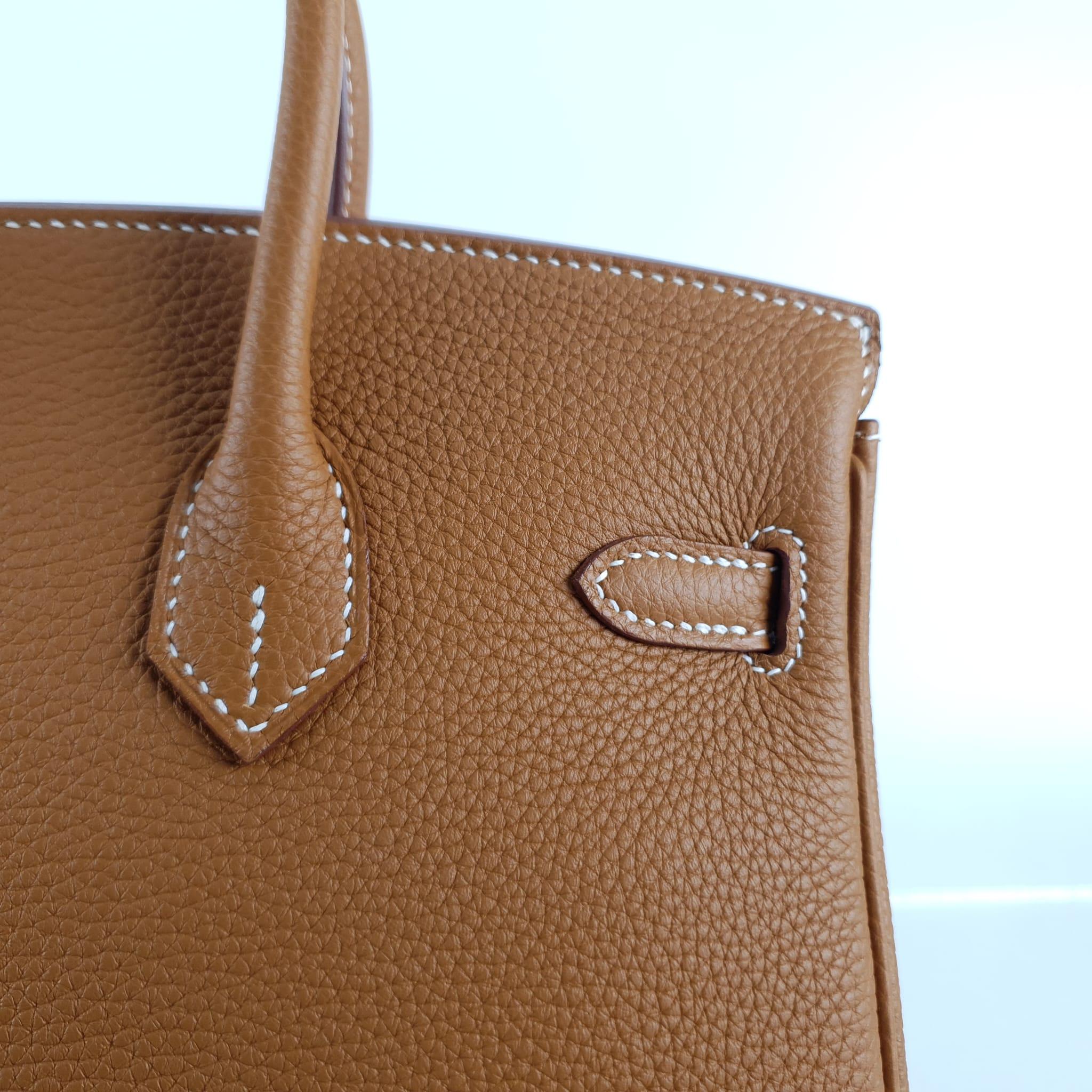 Hermès Birkin 25 Veau Togo Gold For Sale at 1stDibs