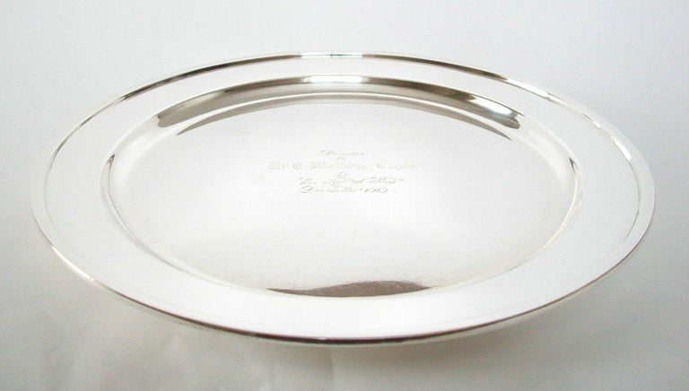 Birks, Antique Sterling Silver Serving Tray, Canada 'Montreal', Circa ...