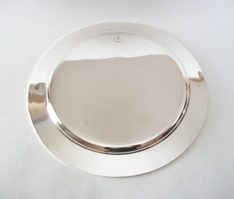 Birks, Antique Sterling Silver Serving Tray, Canada 'Montreal', Circa ...