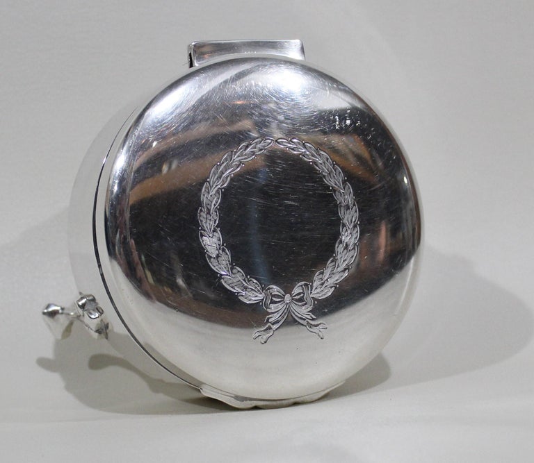 Birks Sterling Silver Ring Box For Sale at 1stDibs