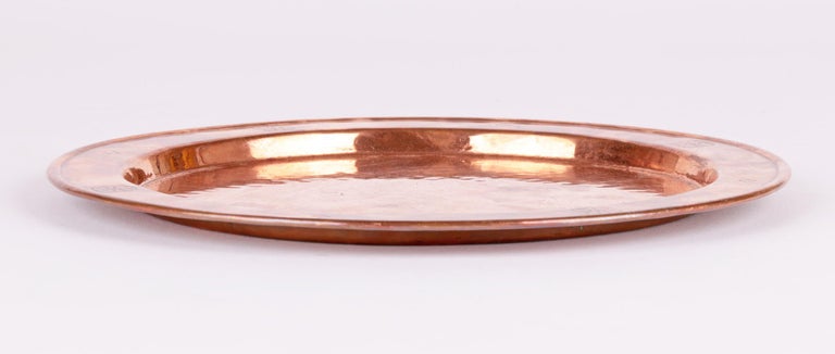 Birmingham Guild Arts and Crafts Copper Paten or Tray For Sale at 1stDibs