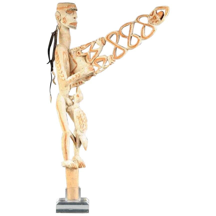 Bis Pole of Asmat People For Sale at 1stDibs