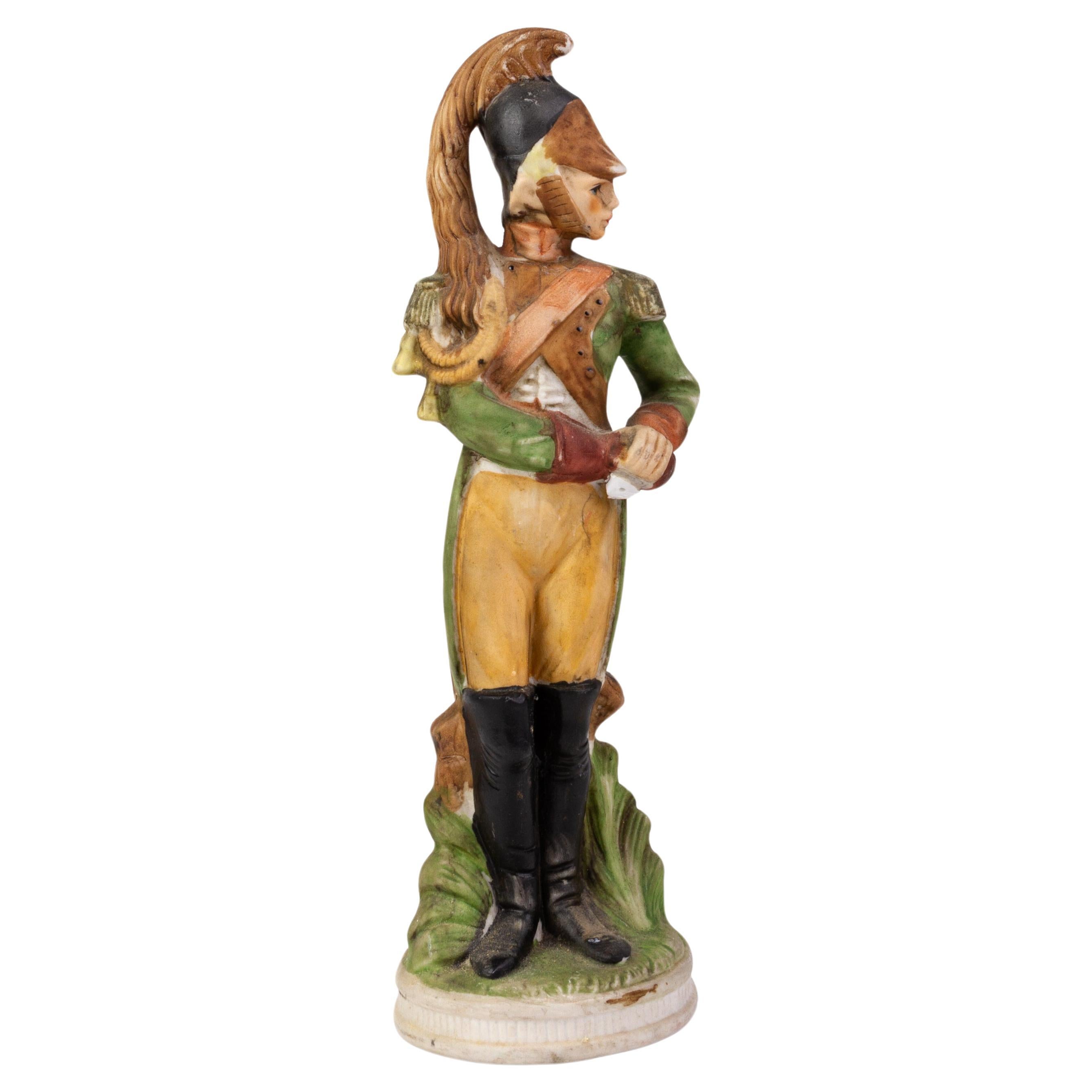 Bisque Porcelain Soldier Figure For Sale at 1stDibs | porcelain soldier ...