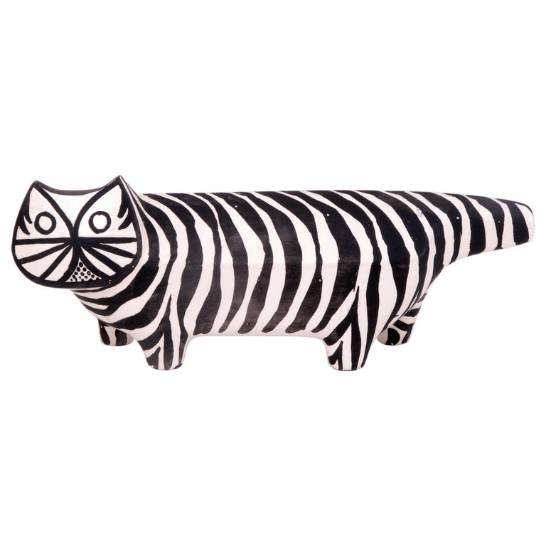 Bitossi Aldo Londi Cat Italy, circa 1968 at 1stDibs