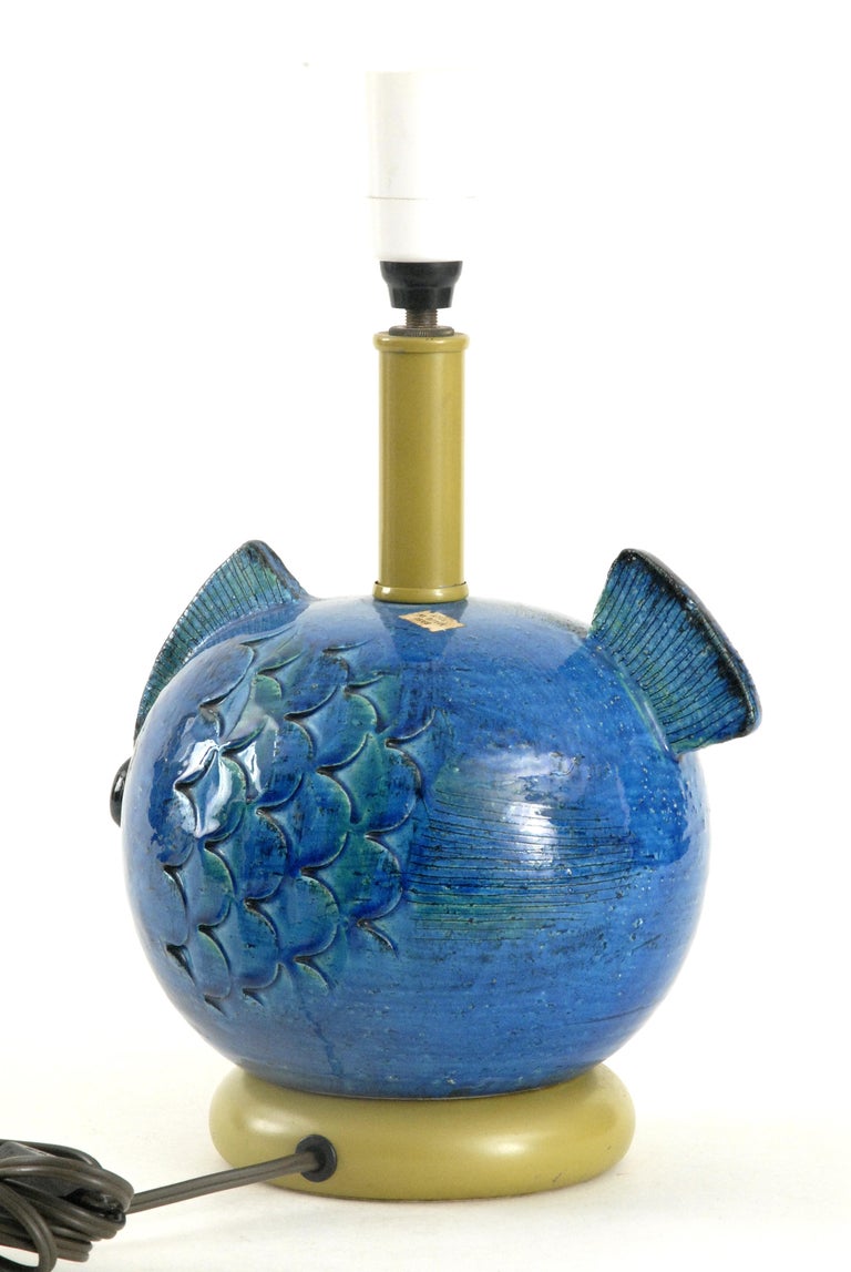 Bitossi Aldo Londi Fish Lamp, Italy, circa 1968 at 1stDibs | bitossi ...