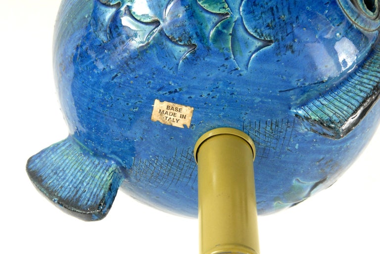 Bitossi Aldo Londi Fish Lamp, Italy, circa 1968 at 1stDibs | bitossi ...