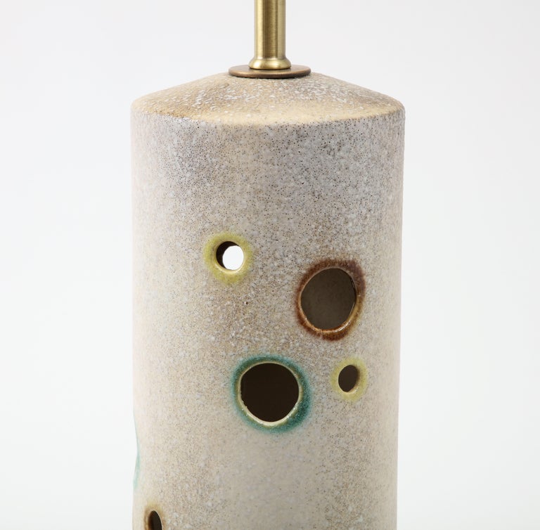 Bitossi Ceramic Table Lamp, Italy, 1960's For Sale at 1stDibs