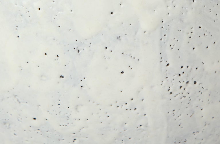 Bitossi White Ceramic Vase White Brown Pottery Signed at 1stDibs