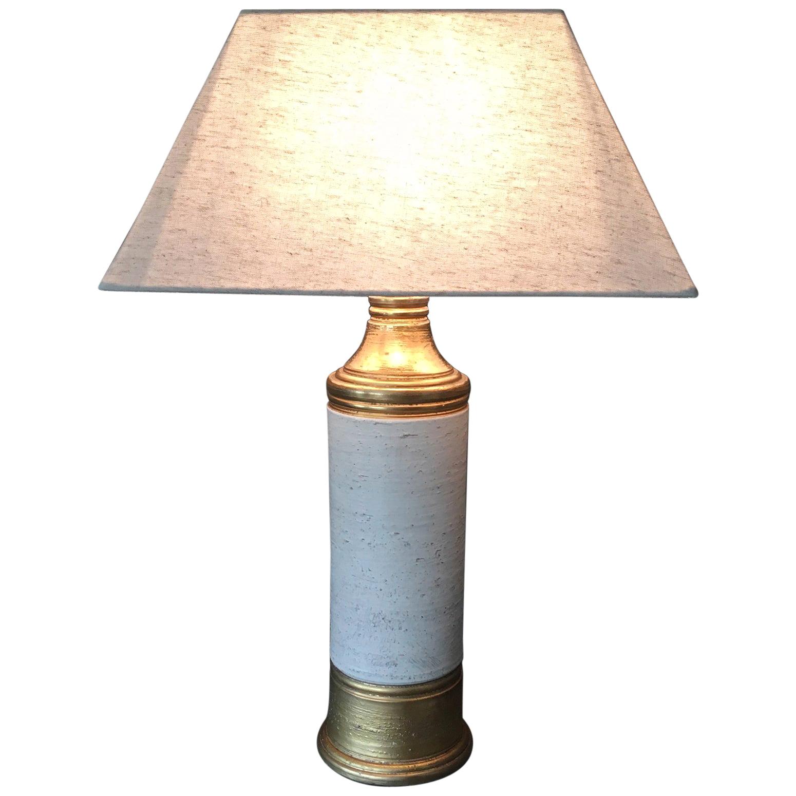 Walnut and Birch Bedside Table Lamp by Mel Smilow For Sale at 1stDibs