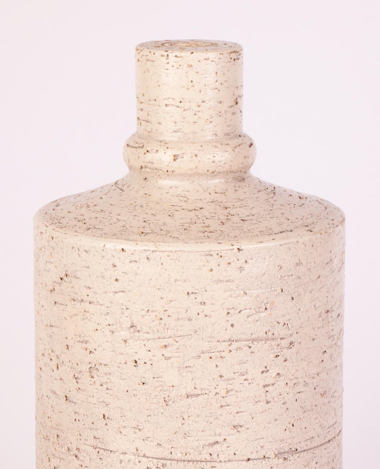 Bitossi Italian Mid-Century Art Pottery Textured Lamp Base For Sale at ...