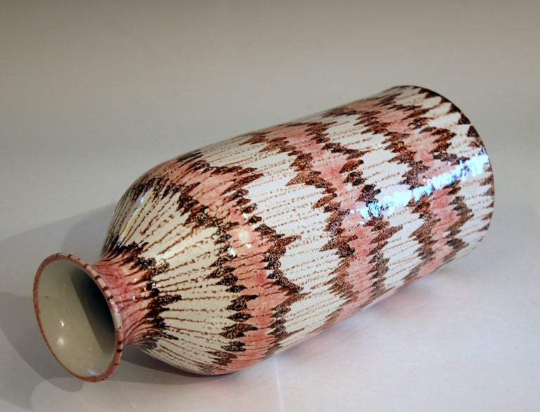 Bitossi Italian Pottery Early V Mark Londi Raymor Vase Vintage 1950s Ceramic At 1stdibs Raymor