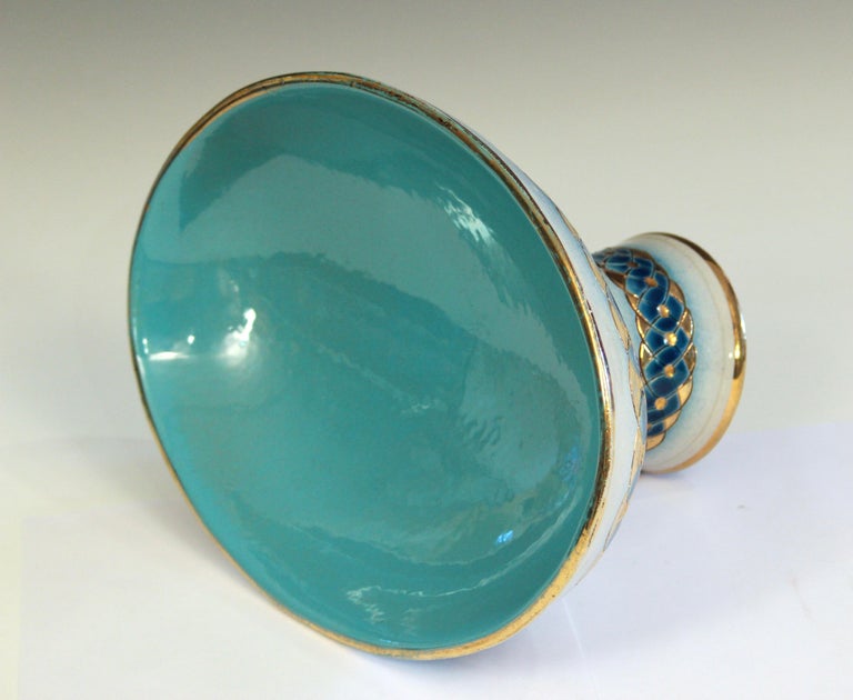 Bitossi Londi Raymor Mid Century Italian Pottery Compote Bowl For Sale ...