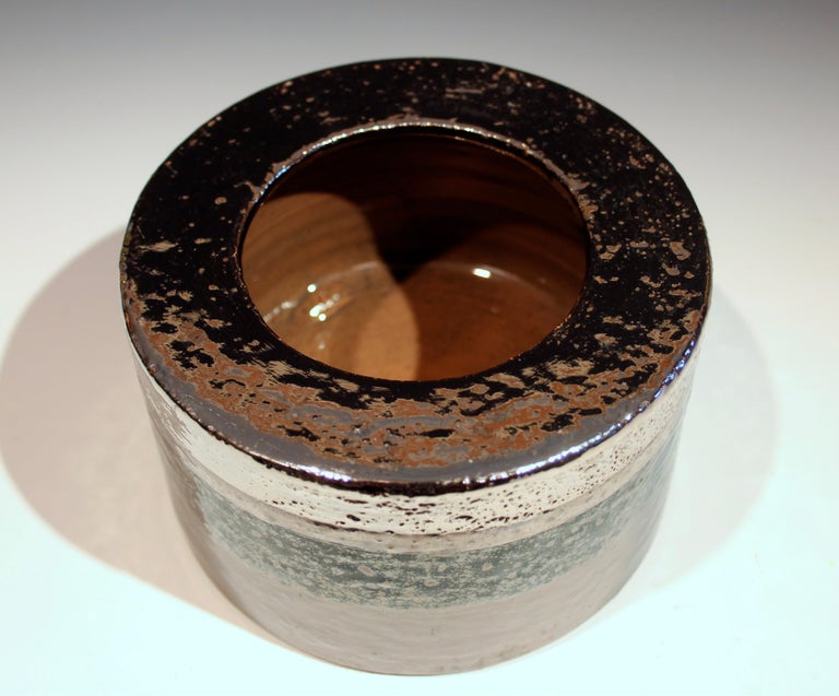 Bitossi Londi Raymor Vase Italian Vintage MCM Pottery Labels Platinum ...