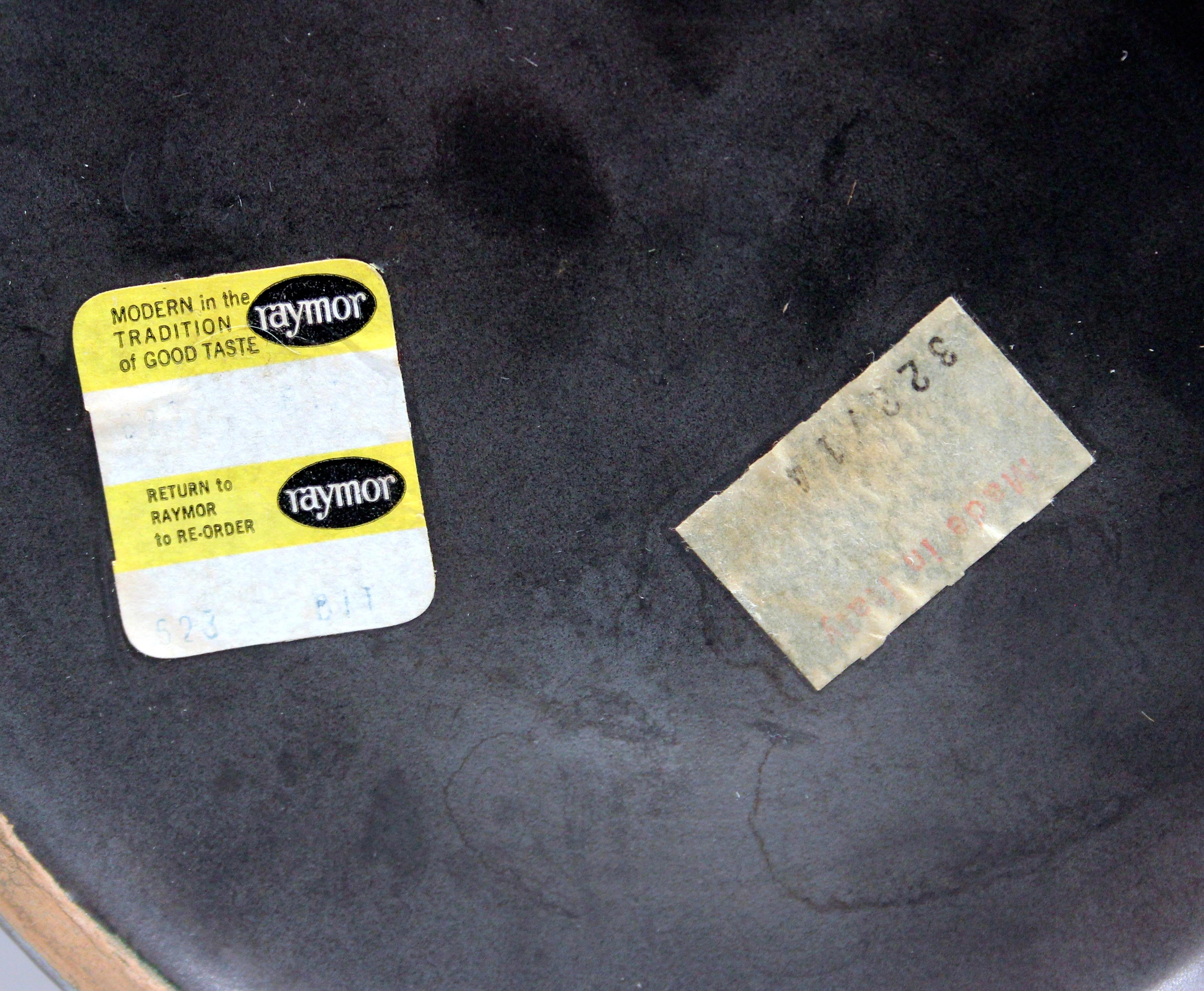 Bitossi Londi Raymor Vase Italian Vintage MCM Pottery Labels Platinum ...